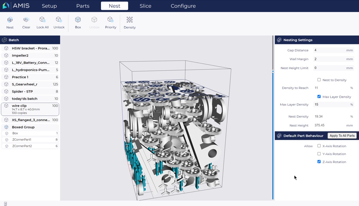 AMIS Pro - Better Build Prep for Industrial 3D Printing